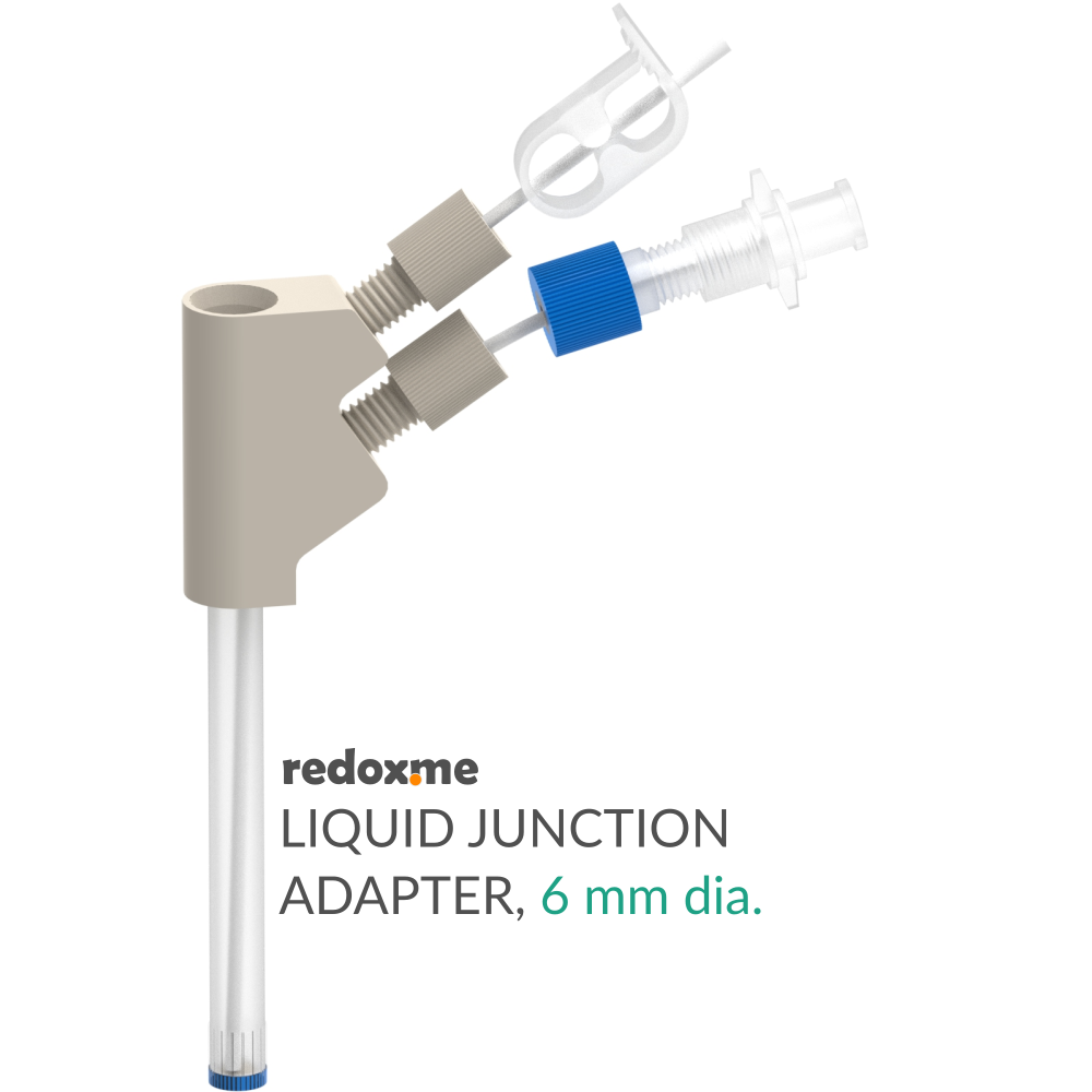 Liquid Junction Adapter, 6 mm dia. water-based electrolyte / adapter ...