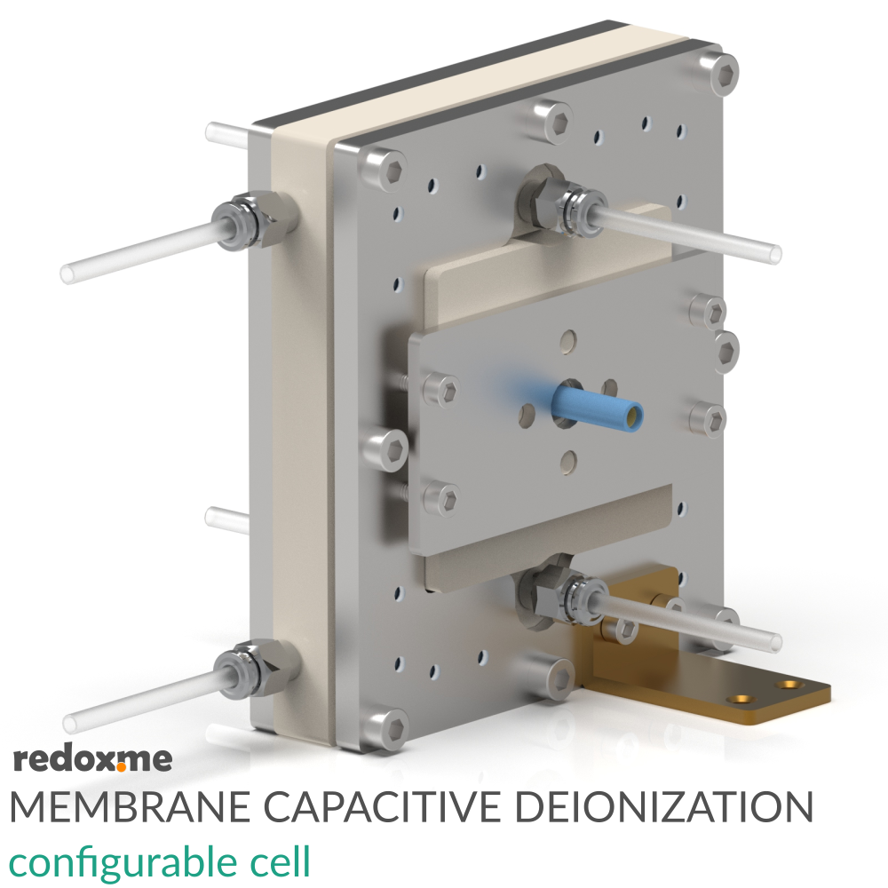 Membrane Capacitive Deionization configurable cell - MCDI configurable ...