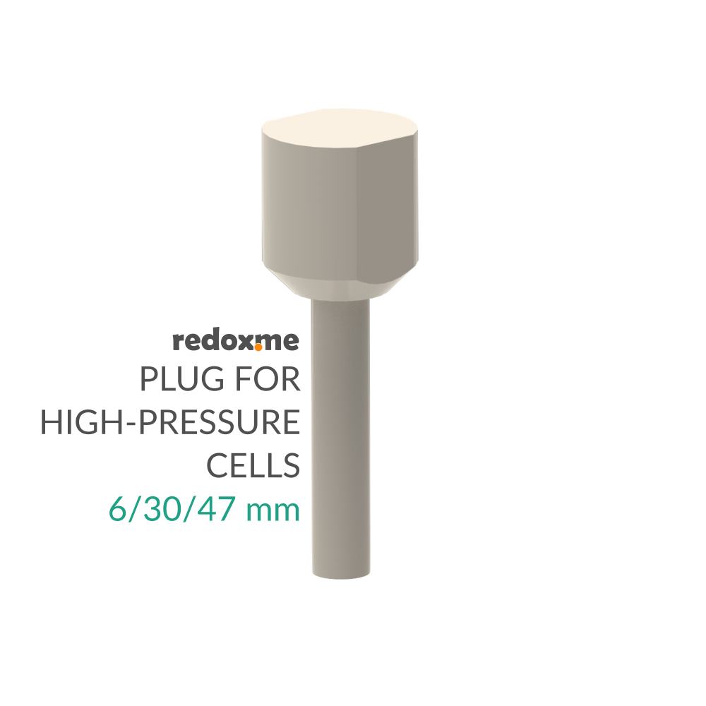 Plug for High-Pressure Cells - 6/30/47 mm | affordable research equipment