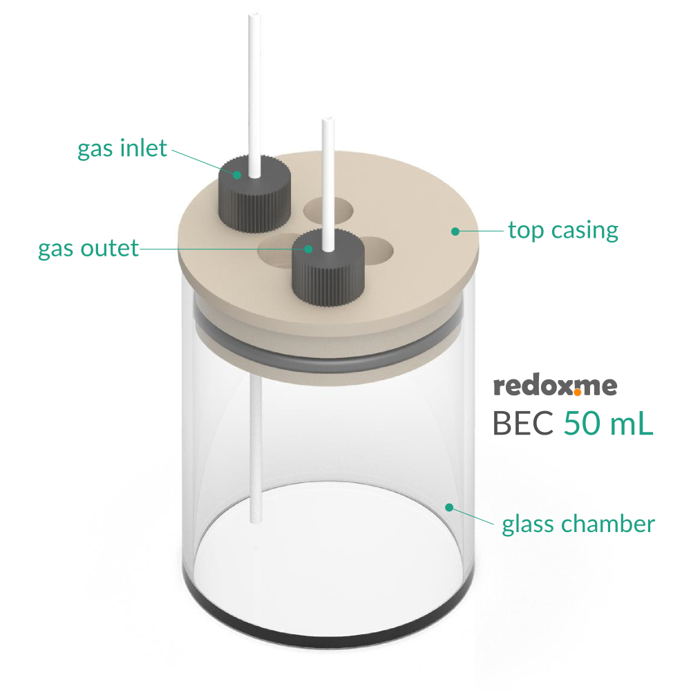 BEC 50 mL - Basic Electrochemical Cell | affordable research equipment